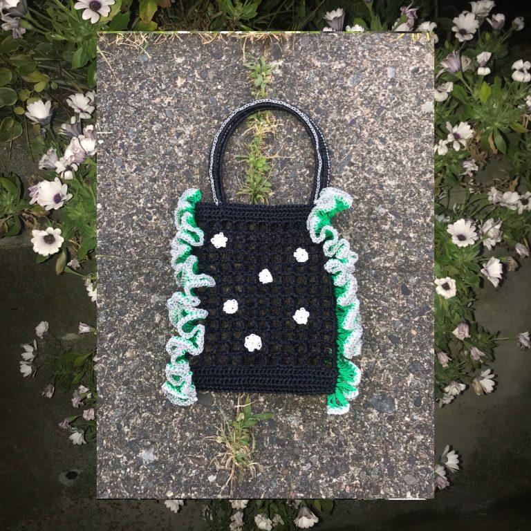 小花あみバッグ | ・mocoroni・ ｜インテリア絵画 アートの専門通販 thisisgallery（ディスイズギャラリー）